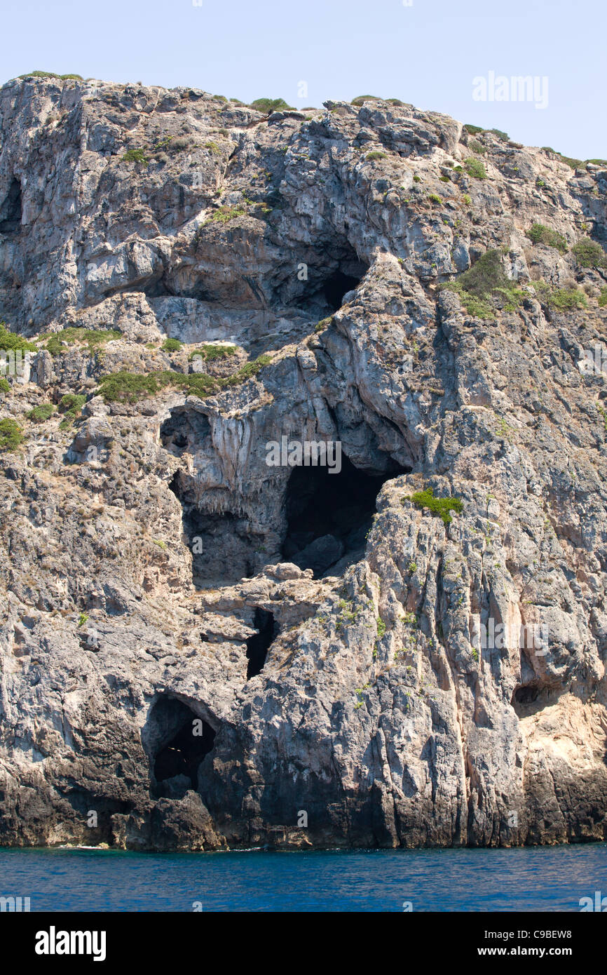 Coast of Giannutri island, Tuscan Archipelago, Italy Stock Photo - Alamy