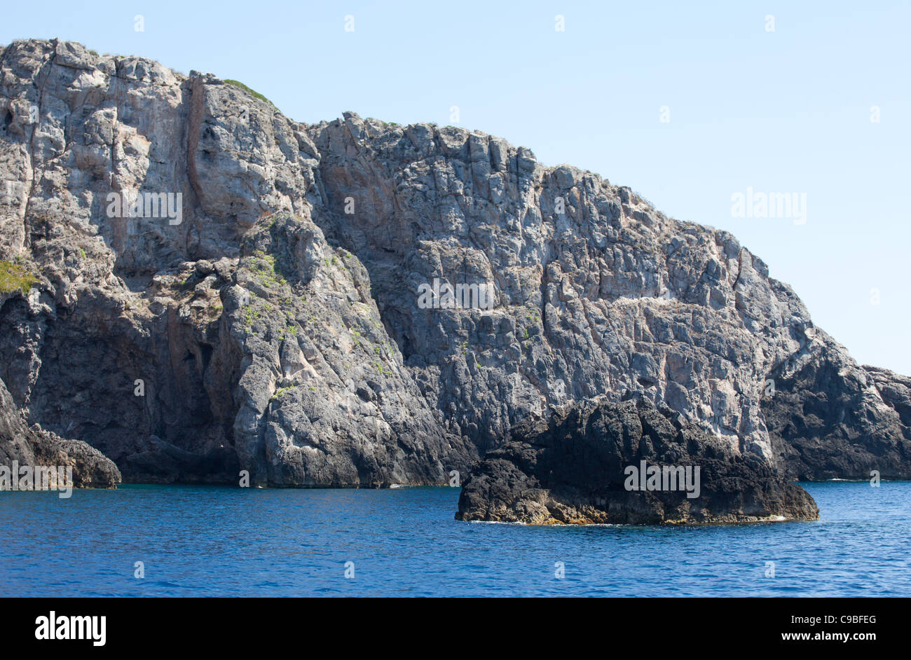Coast of Giannutri island, Tuscan Archipelago, Italy Stock Photo - Alamy