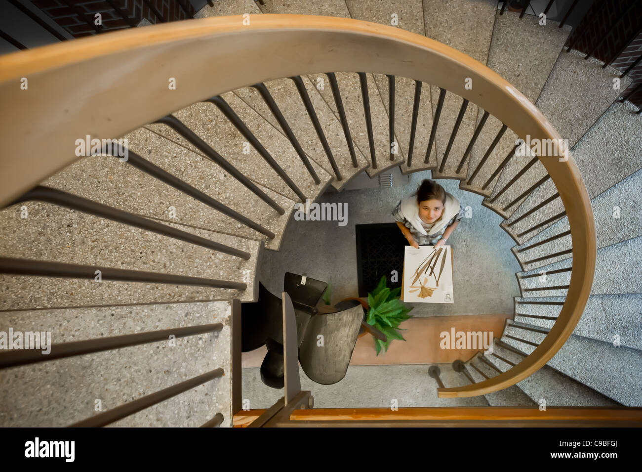 Girl bottom staircase hi-res stock photography and images - Alamy