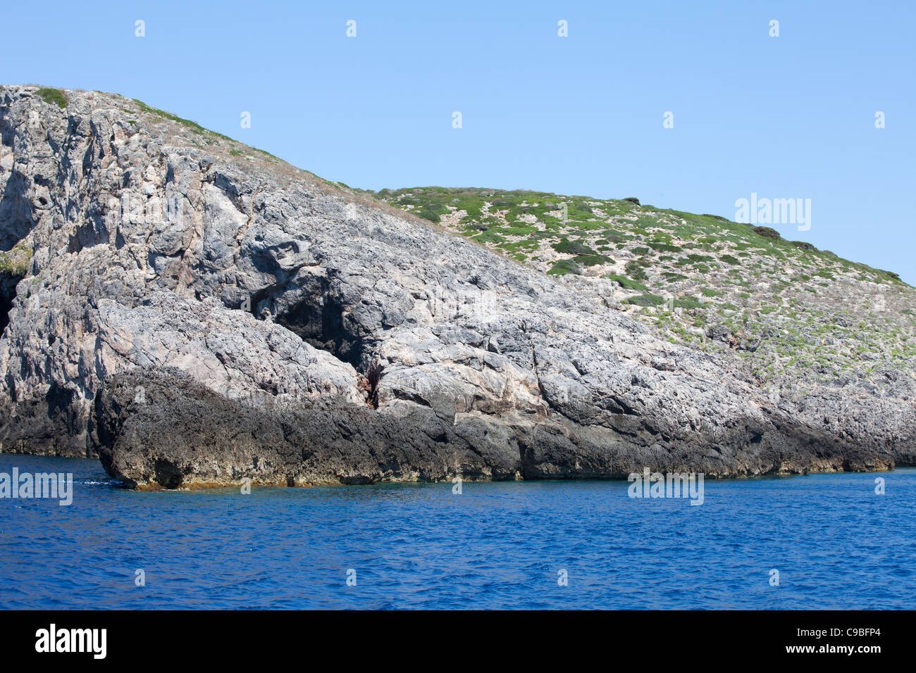 Coast of Giannutri island, Tuscan Archipelago, Italy Stock Photo - Alamy