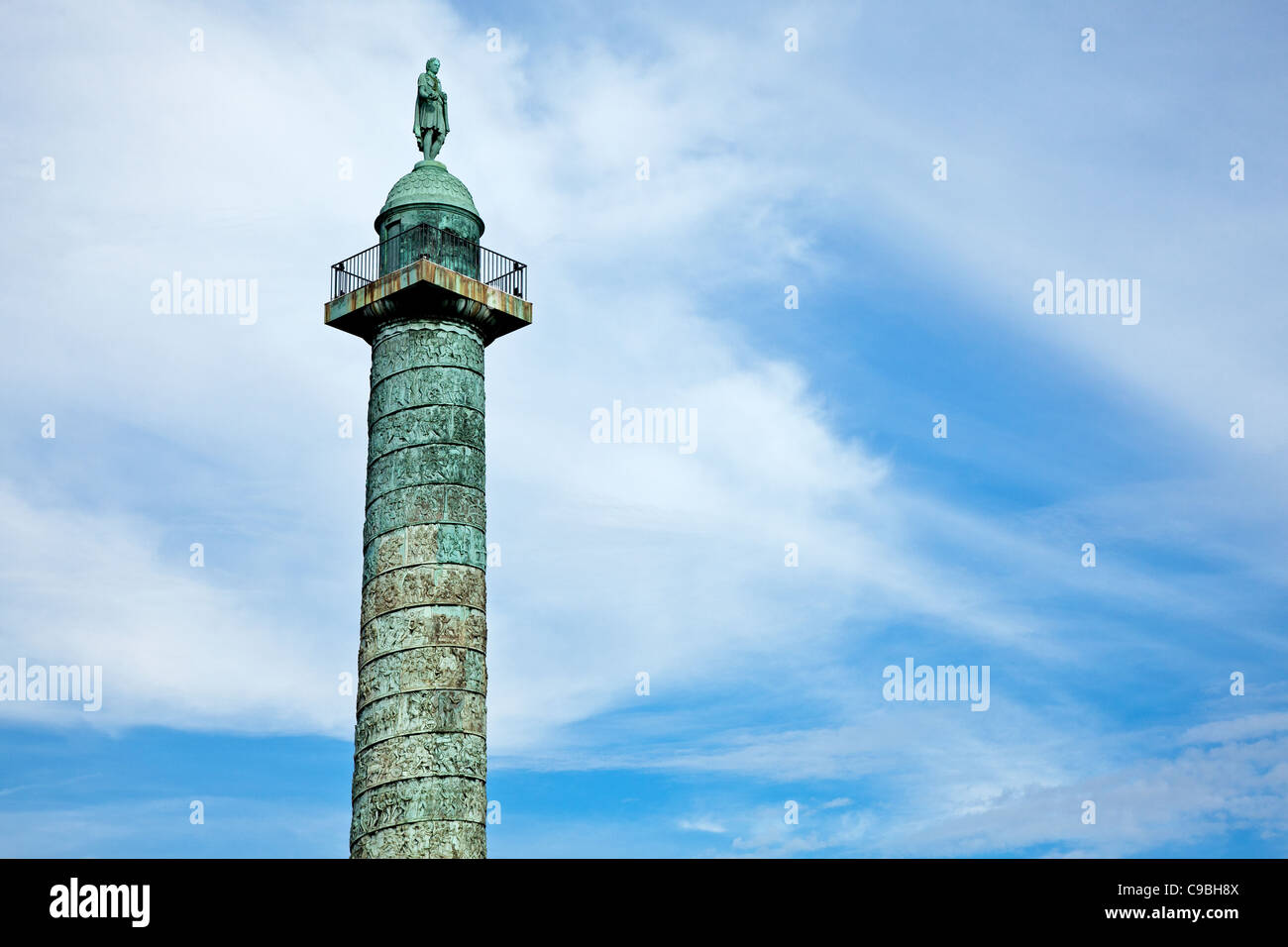 Paris, the column of Place Vendome Stock Photo - Alamy