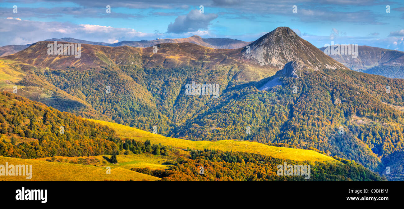 Beautiful image of the Central Massif,located in the south-central ...