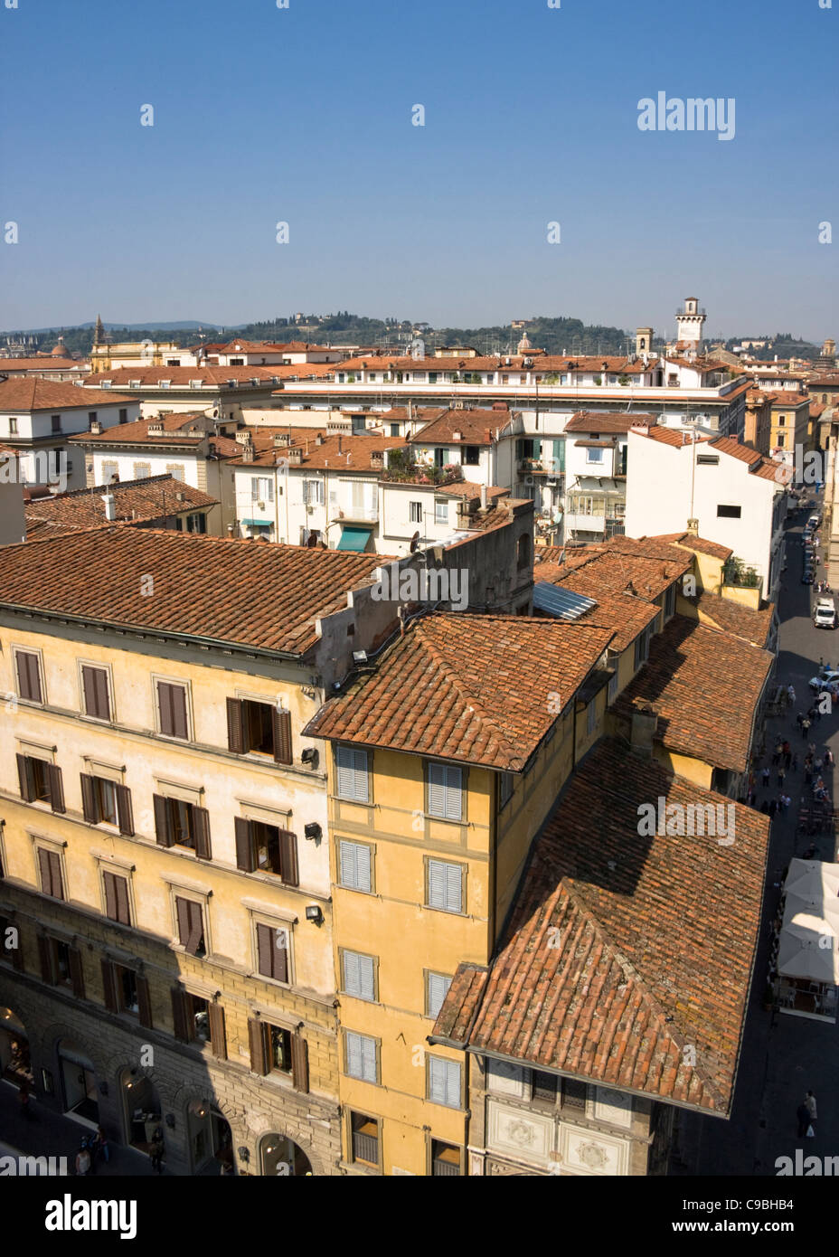 Florence roof hi-res stock photography and images - Alamy