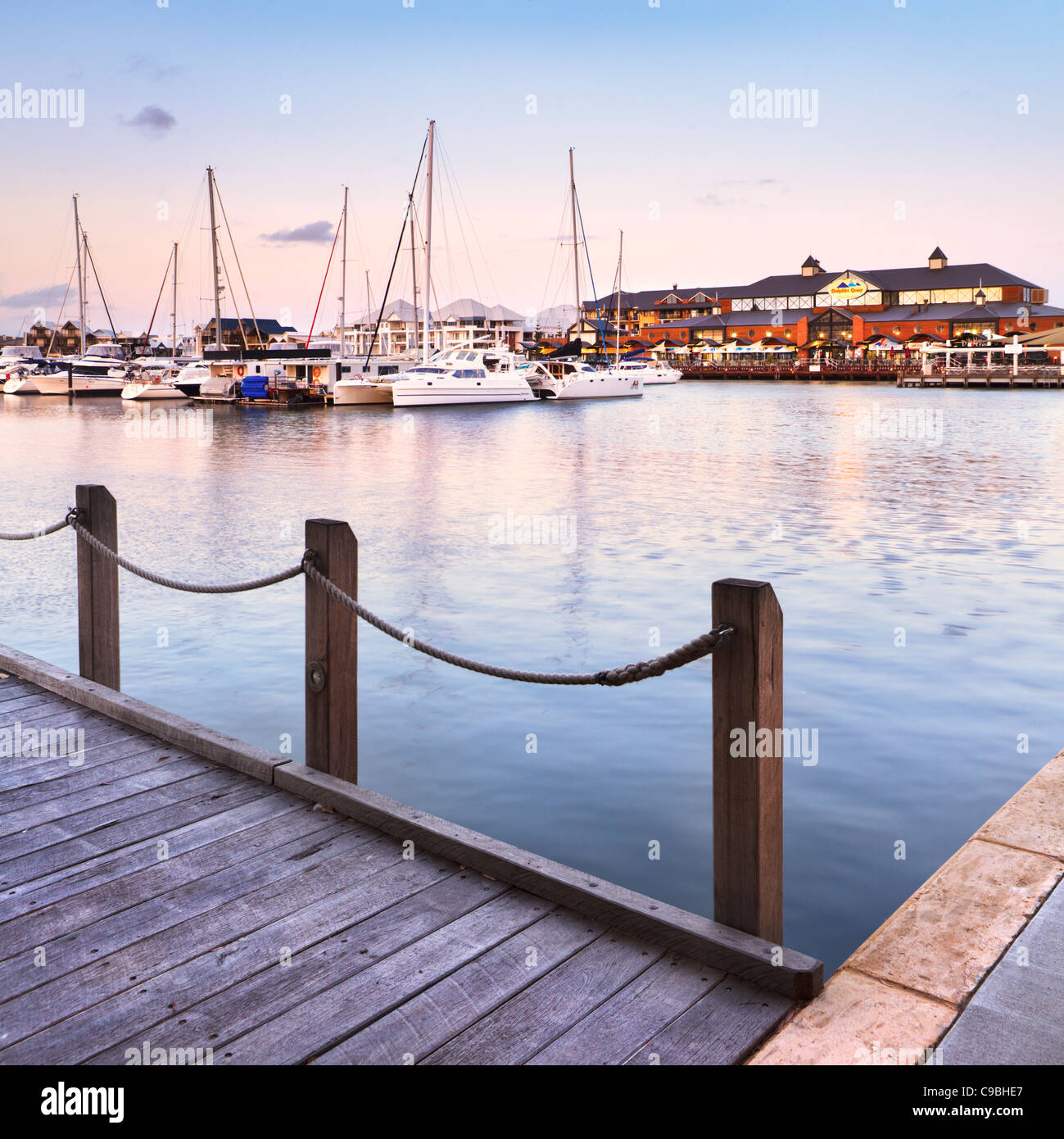 Dolhin Quay Ocean Marina in Mandurah, Western Australia Stock Photo - Alamy
