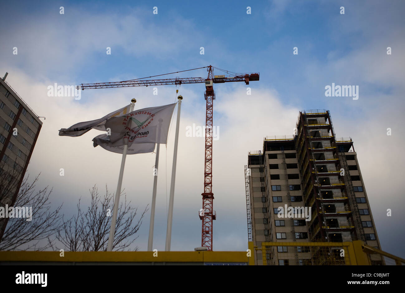 One Vision Housing Bramall Construction redevelopment of Tower Blocks ...