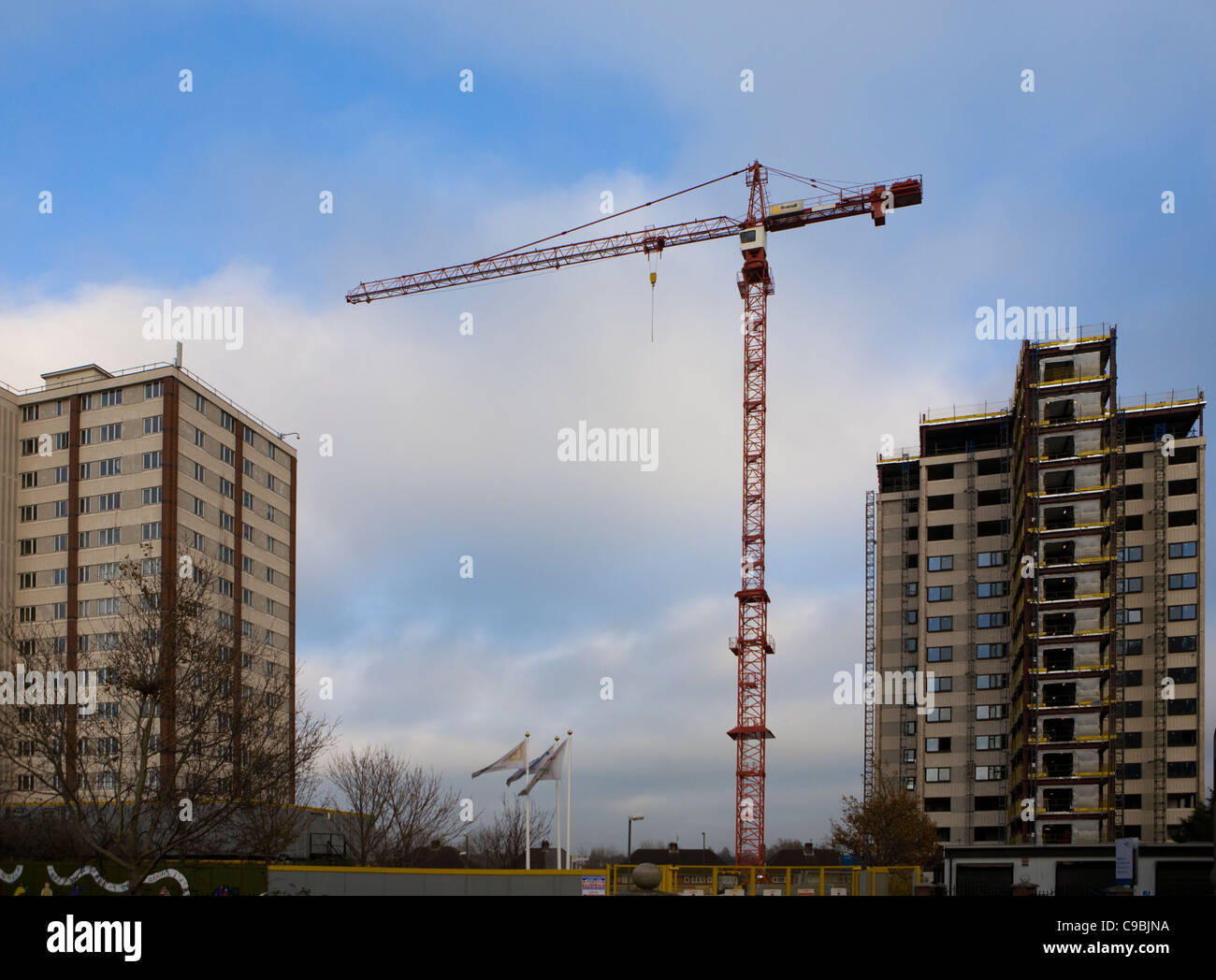 One Vision Housing Bramall Construction redevelopment of Tower Blocks ...