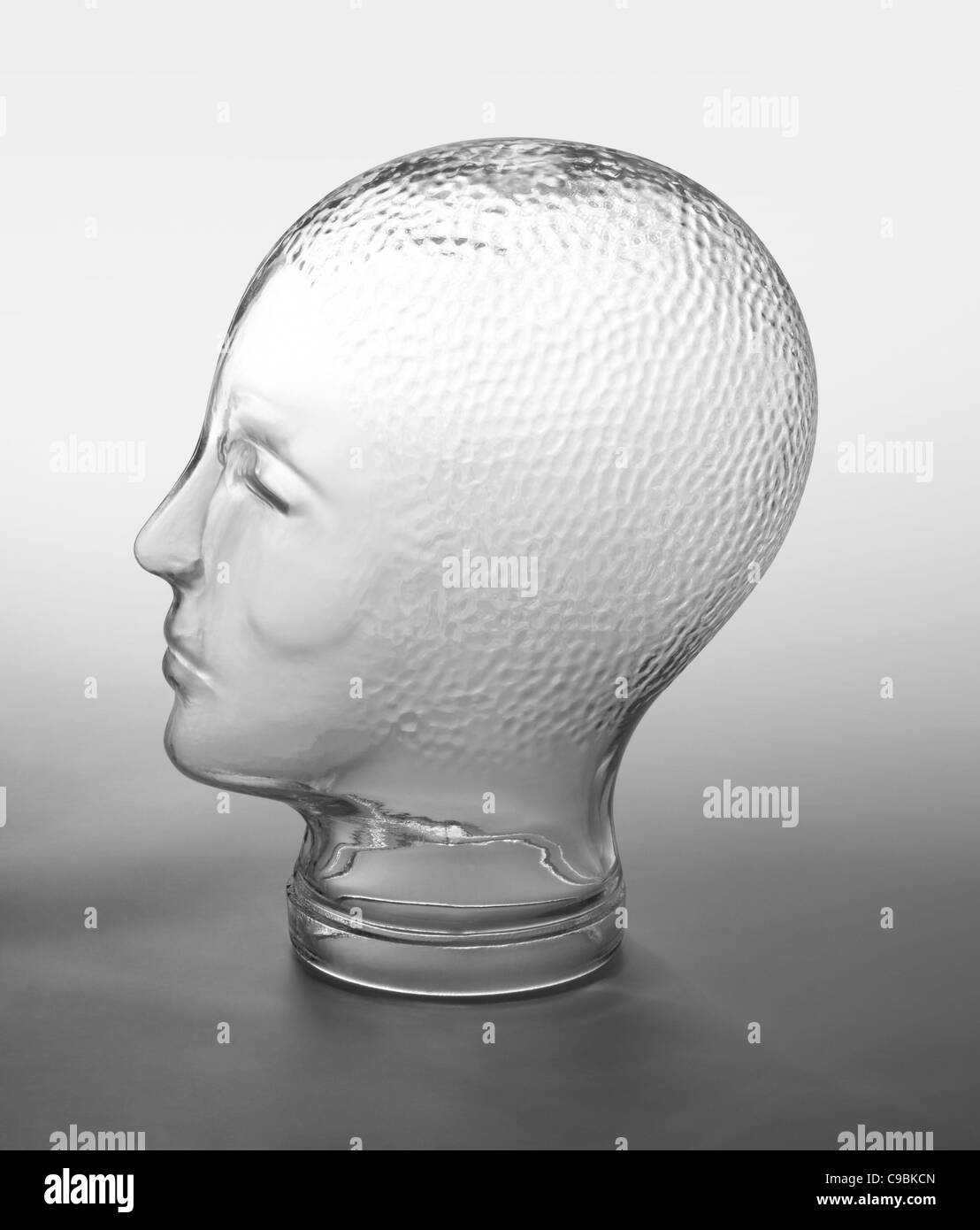 Human head side view Black and White Stock Photos & Images - Alamy