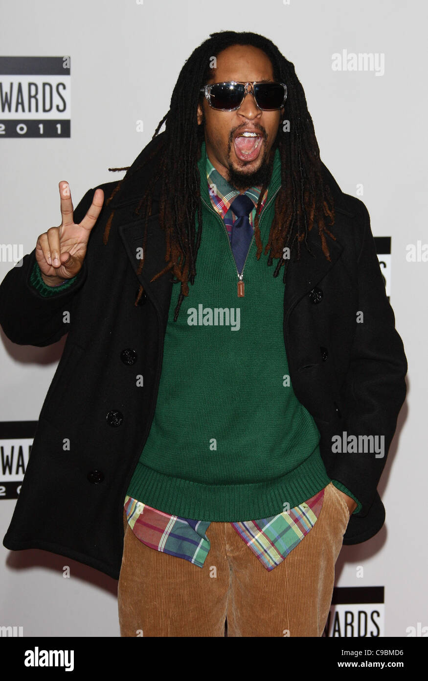 LIL JOHN 2011 AMERICAN MUSIC AWARDS DOWNTOWN LOS ANGELES CALIFORNIA USA ...