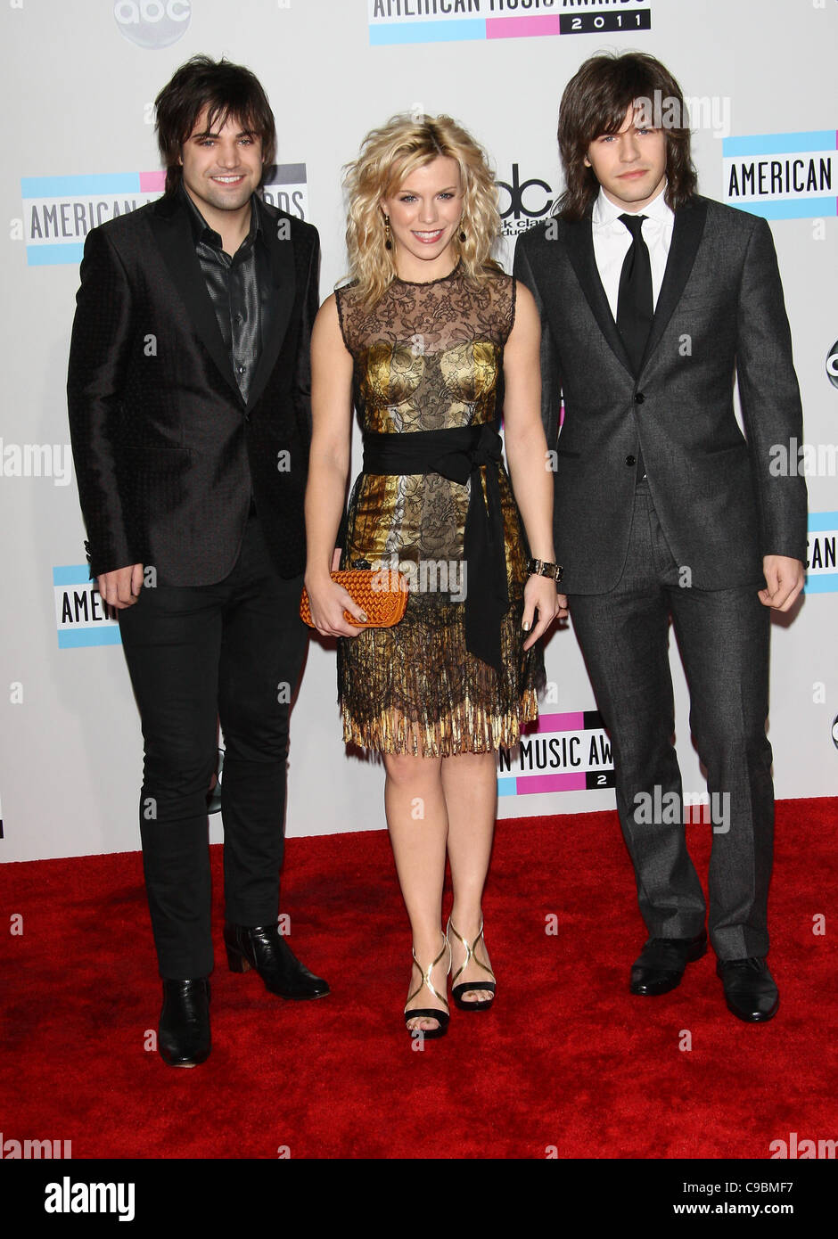 THE BAND PERRY 2011 AMERICAN MUSIC AWARDS DOWNTOWN LOS ANGELES ...