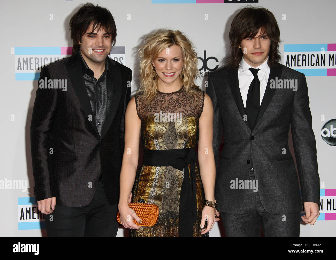 THE BAND PERRY 2011 AMERICAN MUSIC AWARDS DOWNTOWN LOS ANGELES ...
