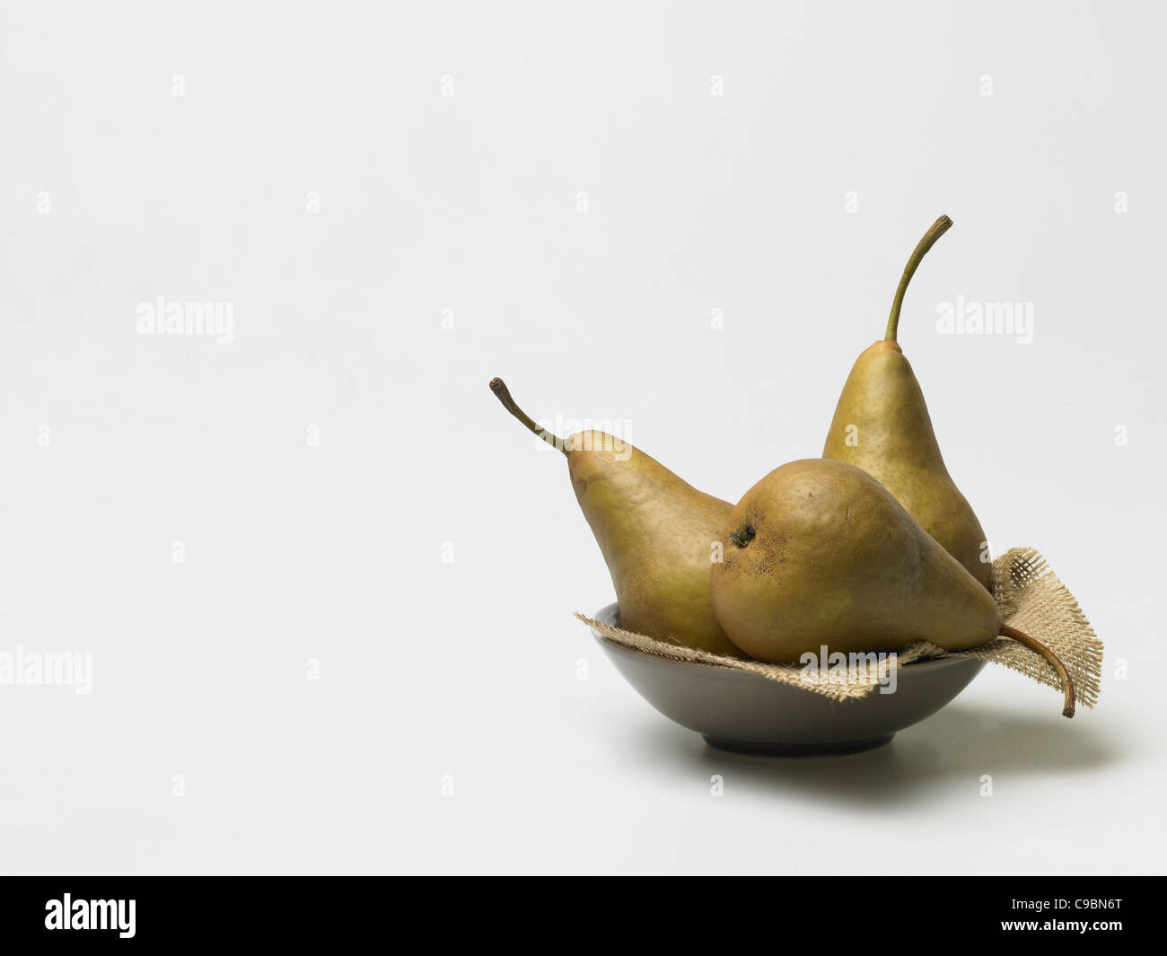 Abate Fetels in bowl on white background Stock Photo - Alamy