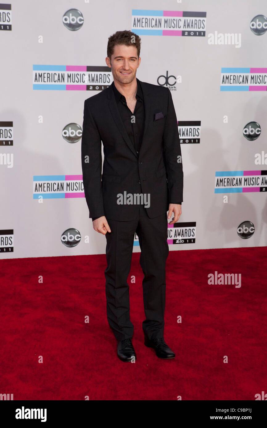 Matthew Morrison at arrivals for The 38th Annual American Music Awards ...