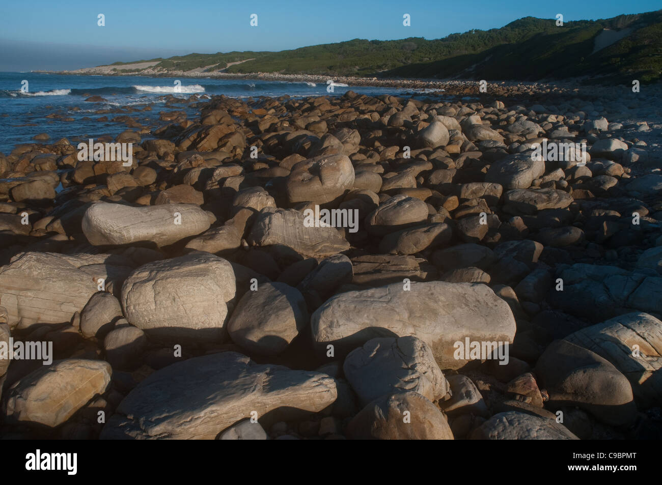 Pebble beach rocks south hi-res stock photography and images - Alamy
