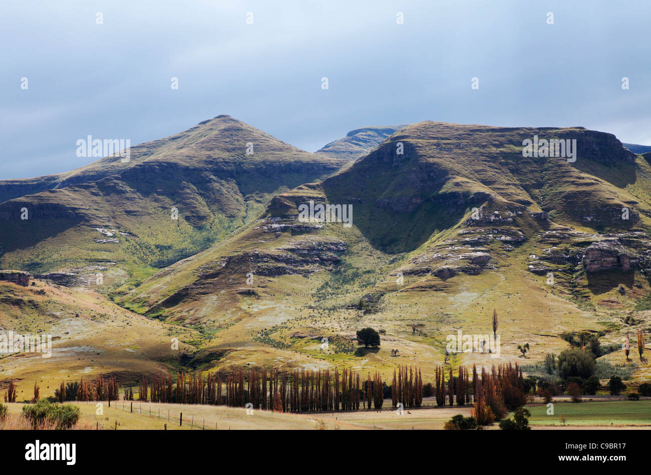 View of Maluti Mountains, Golden Gate Highlands National Park, Free ...