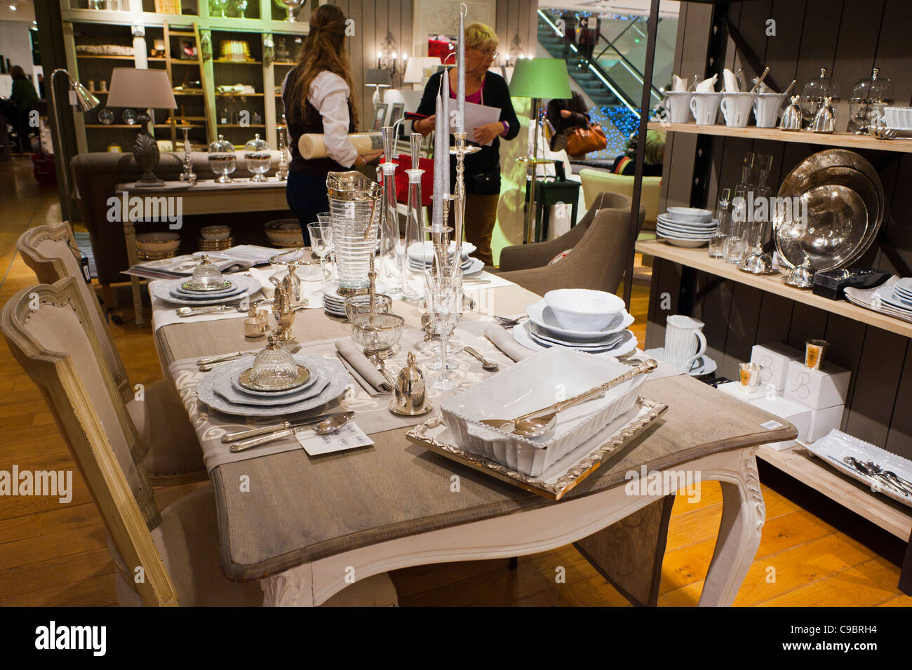 Paris, France, Shopping in "Galeries Lafayette Maison", Housewares ...