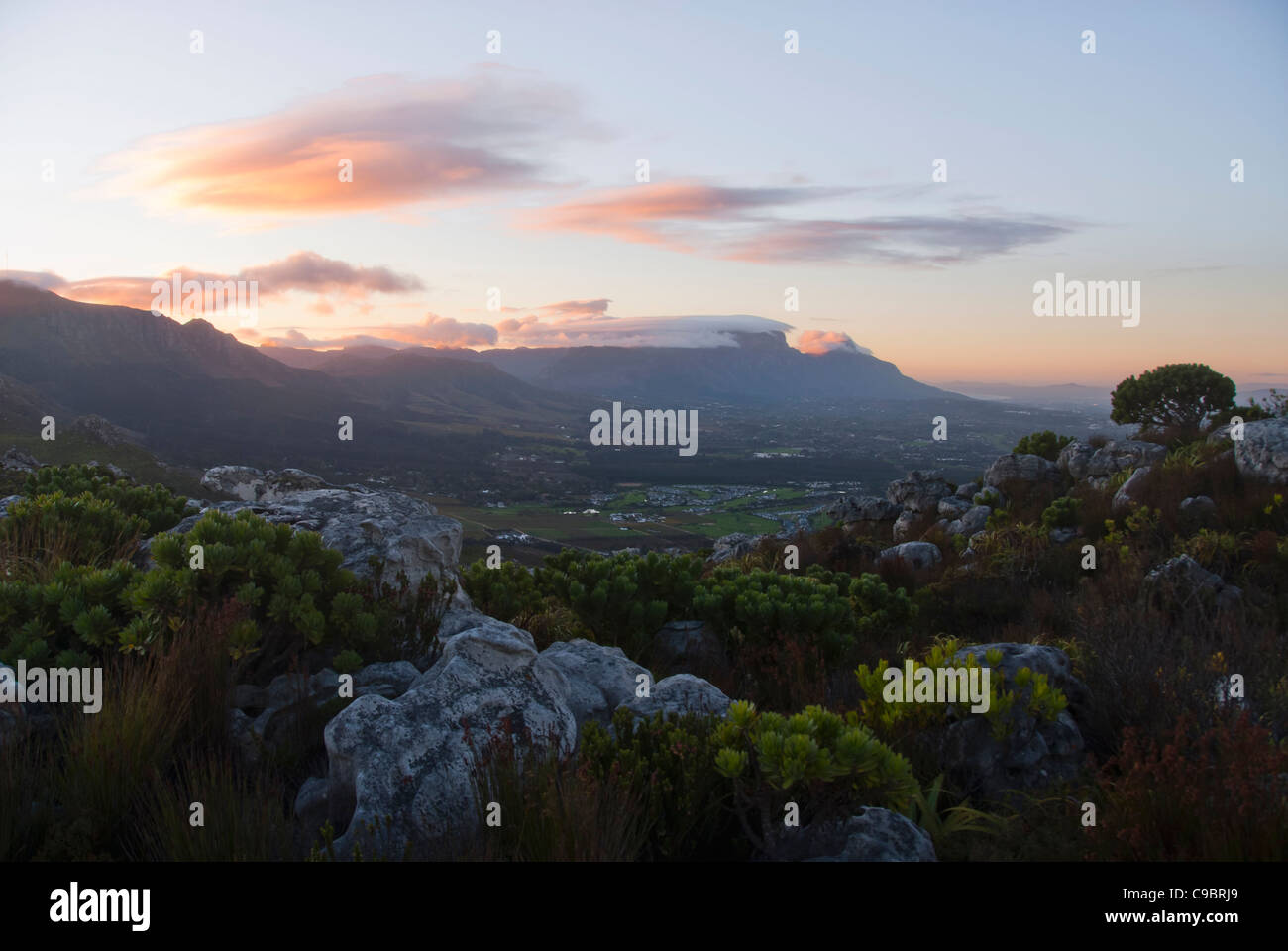 Africa pink sunset hi-res stock photography and images - Alamy