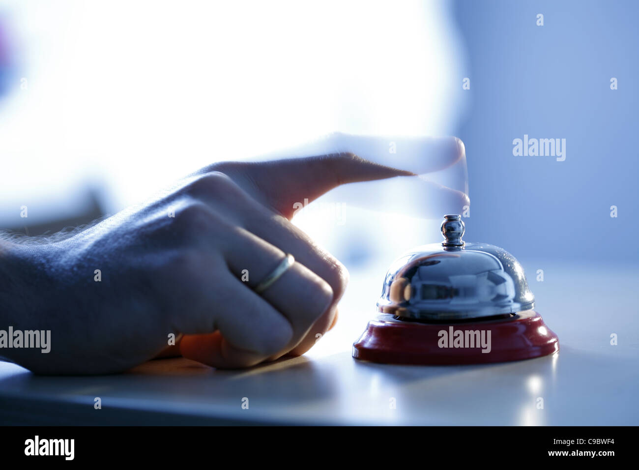 Hand bell ringer hi-res stock photography and images - Alamy