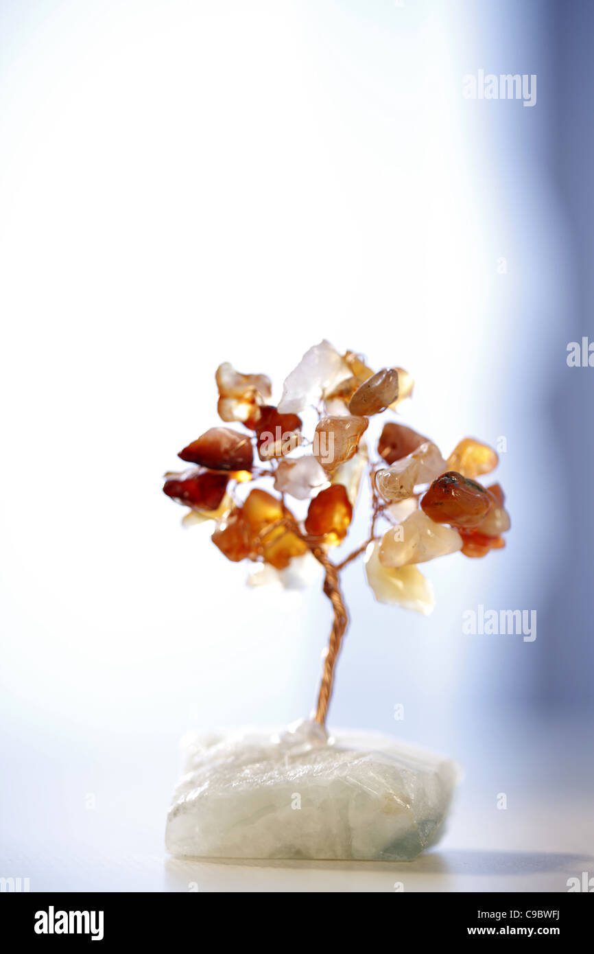 Abstract photo of a hand made tree Stock Photo - Alamy