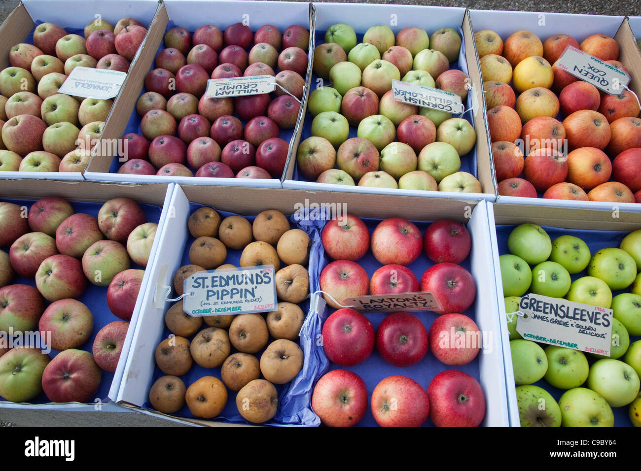 Apple orchard display hi-res stock photography and images - Alamy