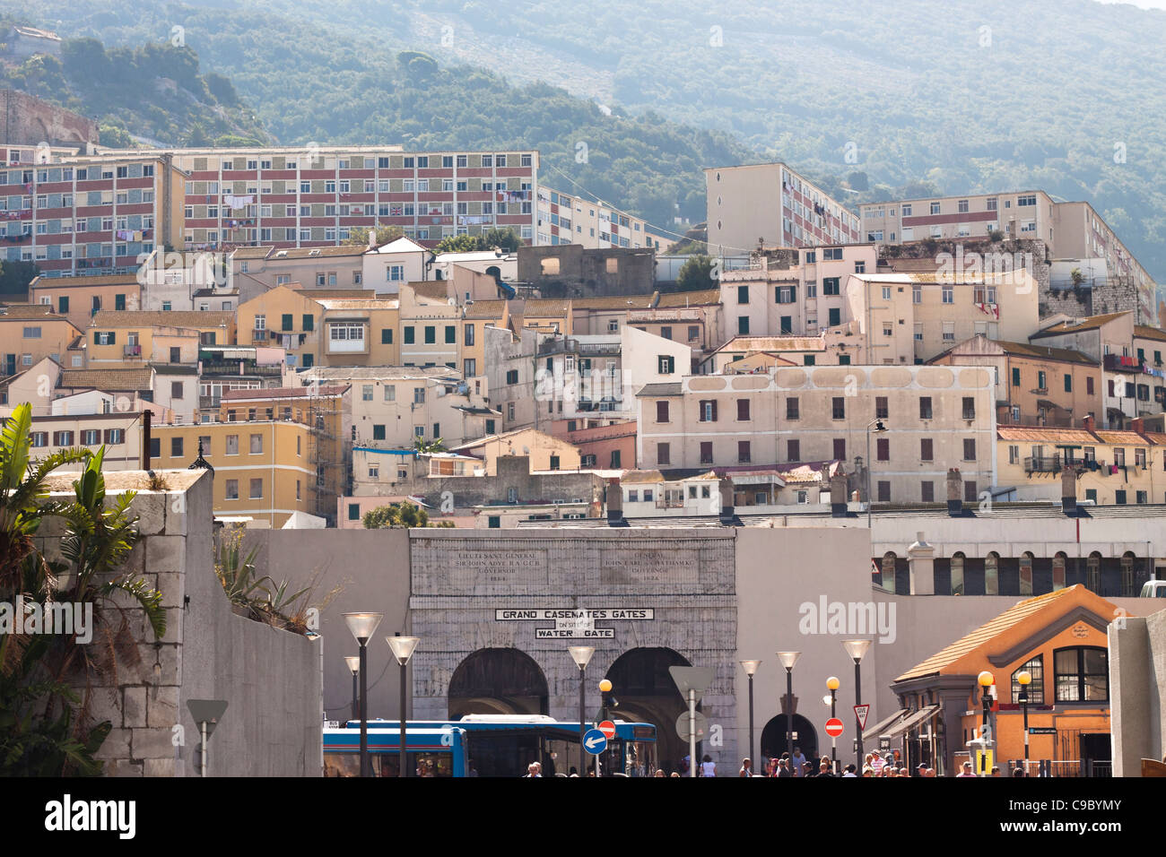Photo of architecture, buildings, urban scene in Gibraltar Stock Photo ...