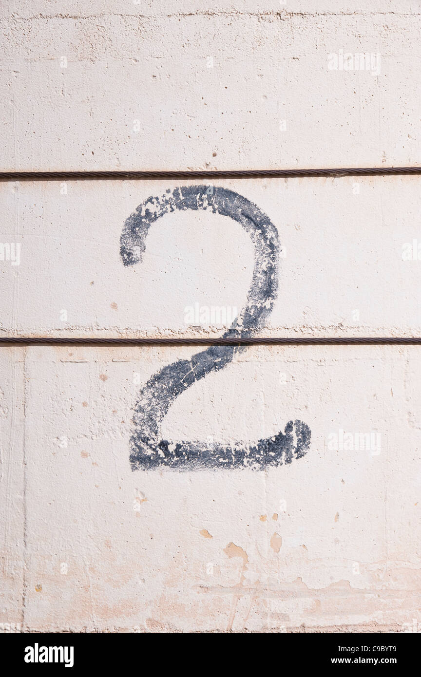 The number 2 (two Stock Photo - Alamy