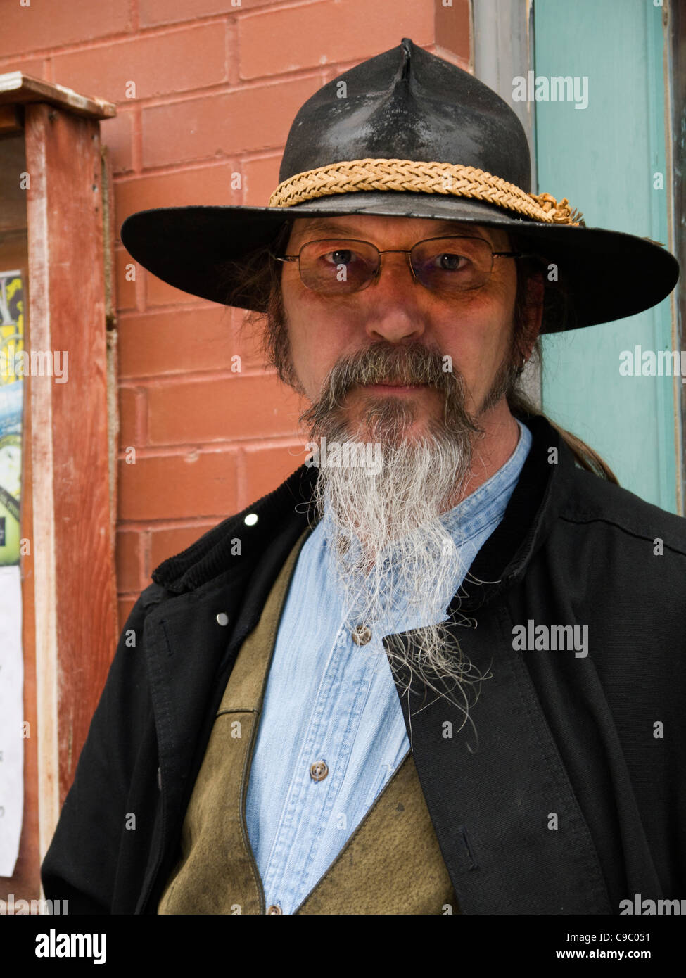 Cowboy Shoot out in Main street Deadwood South Dakota USA Stock Photo ...
