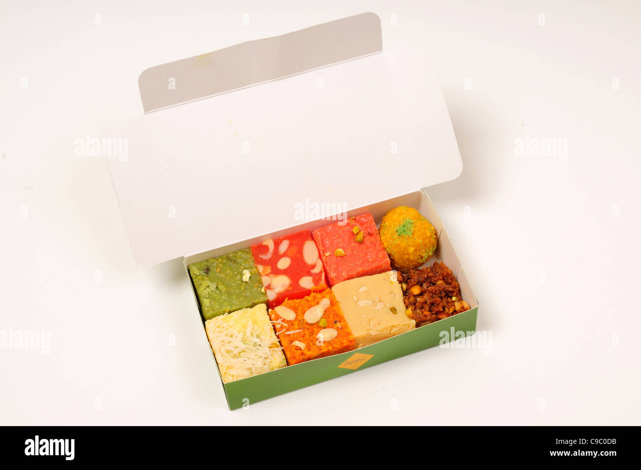 Diwali ,Selection Of Traditional Festival Sweets Stock Photo - Alamy