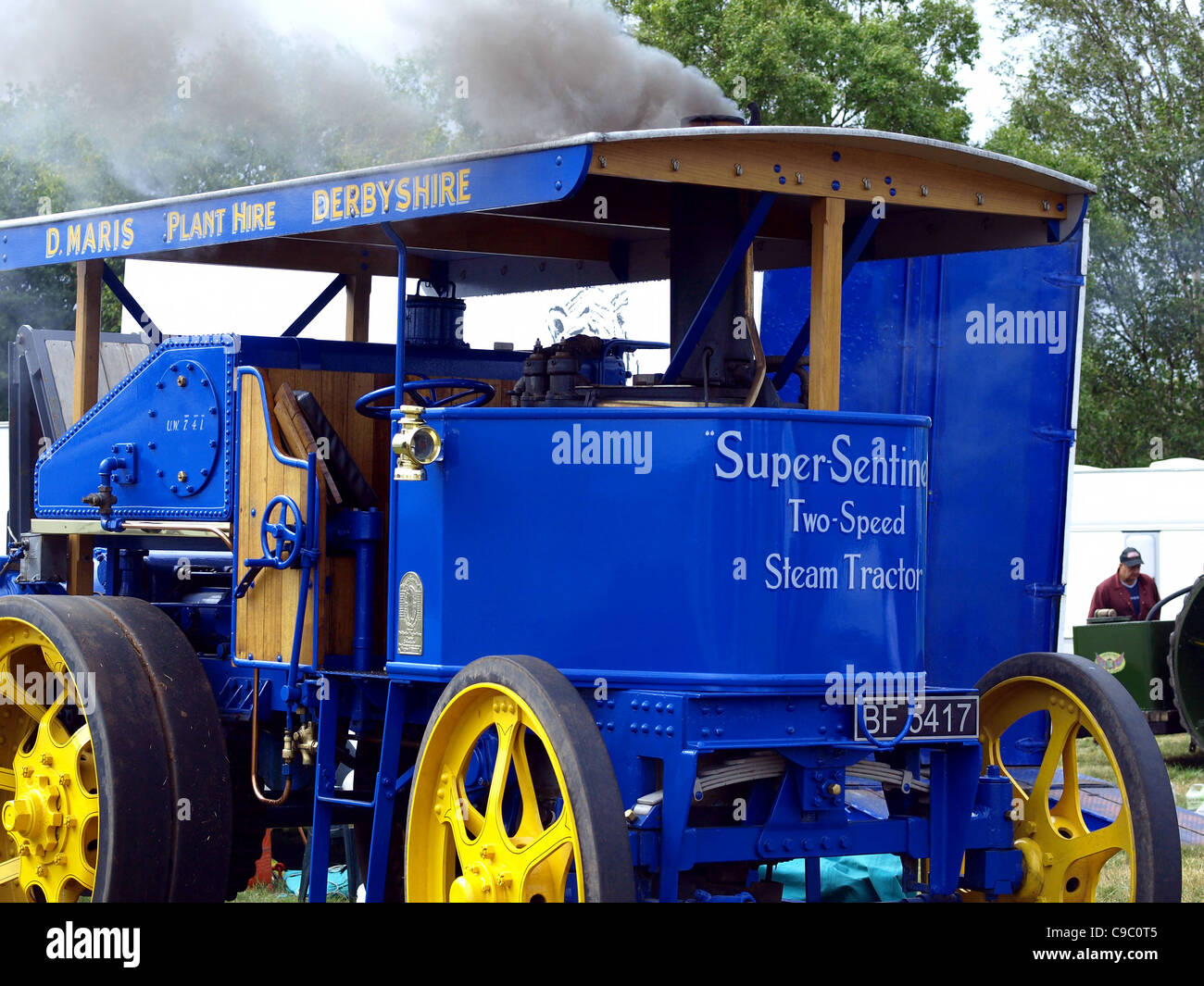 Super Sentinel steam tractor Stock Photo - Alamy