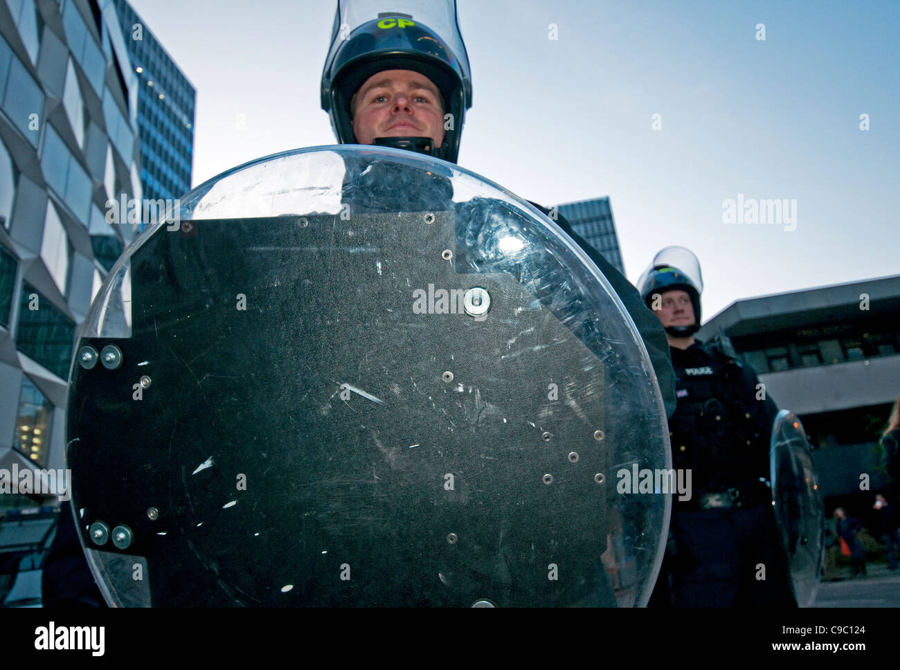 Protest shield hi-res stock photography and images - Alamy