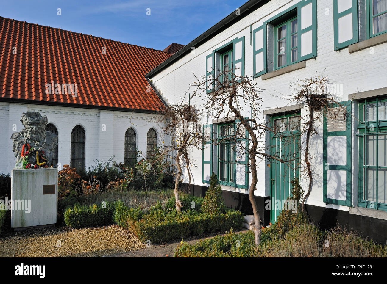 Birthplace at Tremelo, Belgium of Father Damien / Damian, missionary ...
