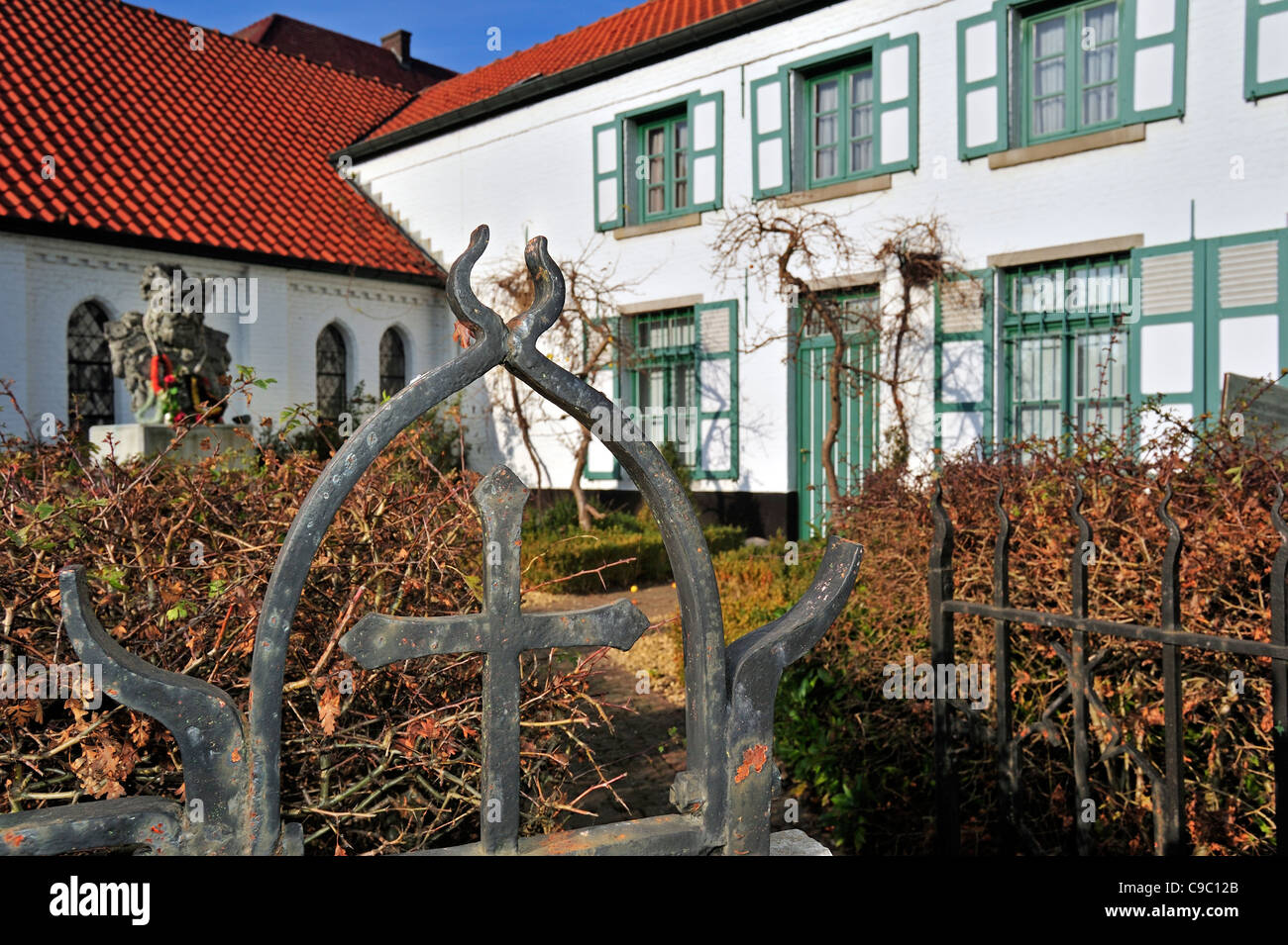 Birthplace at Tremelo, Belgium of Father Damien / Damian, missionary ...