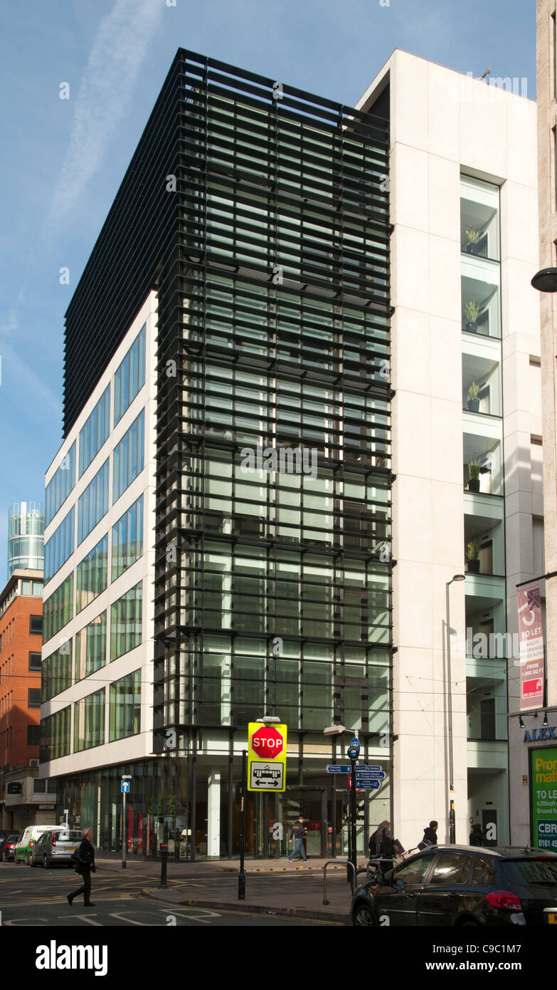 58 Mosley Street building. Deep Blue Architects, 2006. Corner of ...