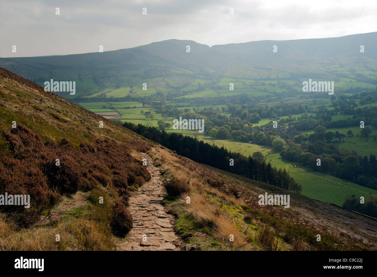 Mam tor footpath hi-res stock photography and images - Alamy