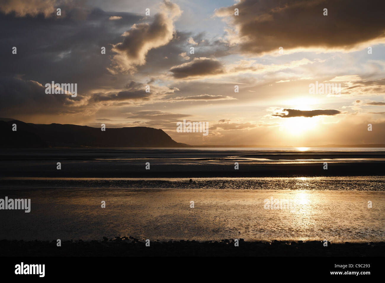 Llandudno beach sunset hi-res stock photography and images - Alamy