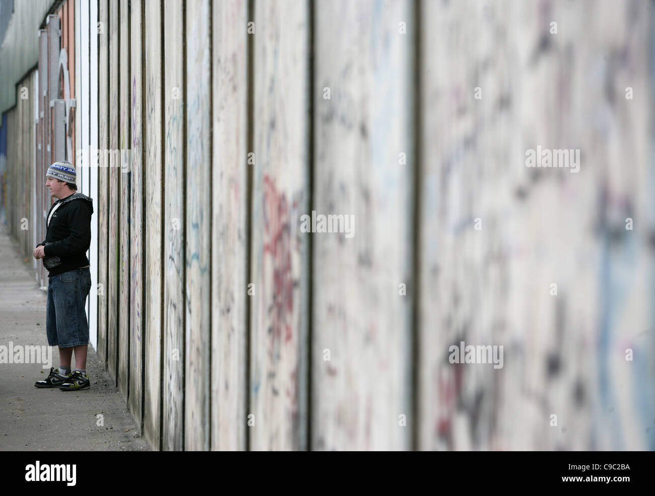 The peace lines or peace walls are a series of separation barriers in ...