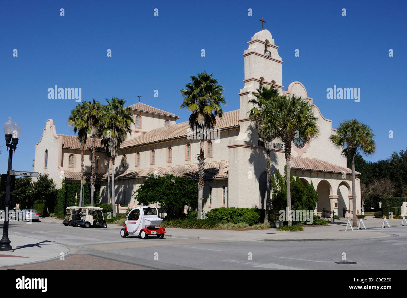 Church on the Square at Spanish Springs in The Villages development ...