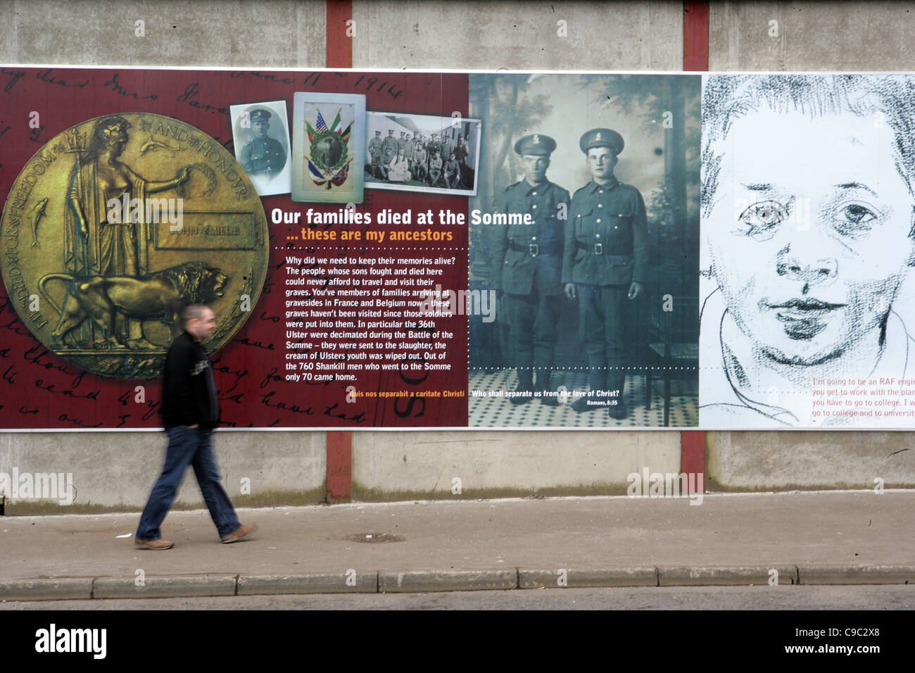 The peace lines or peace walls are a series of separation barriers in ...