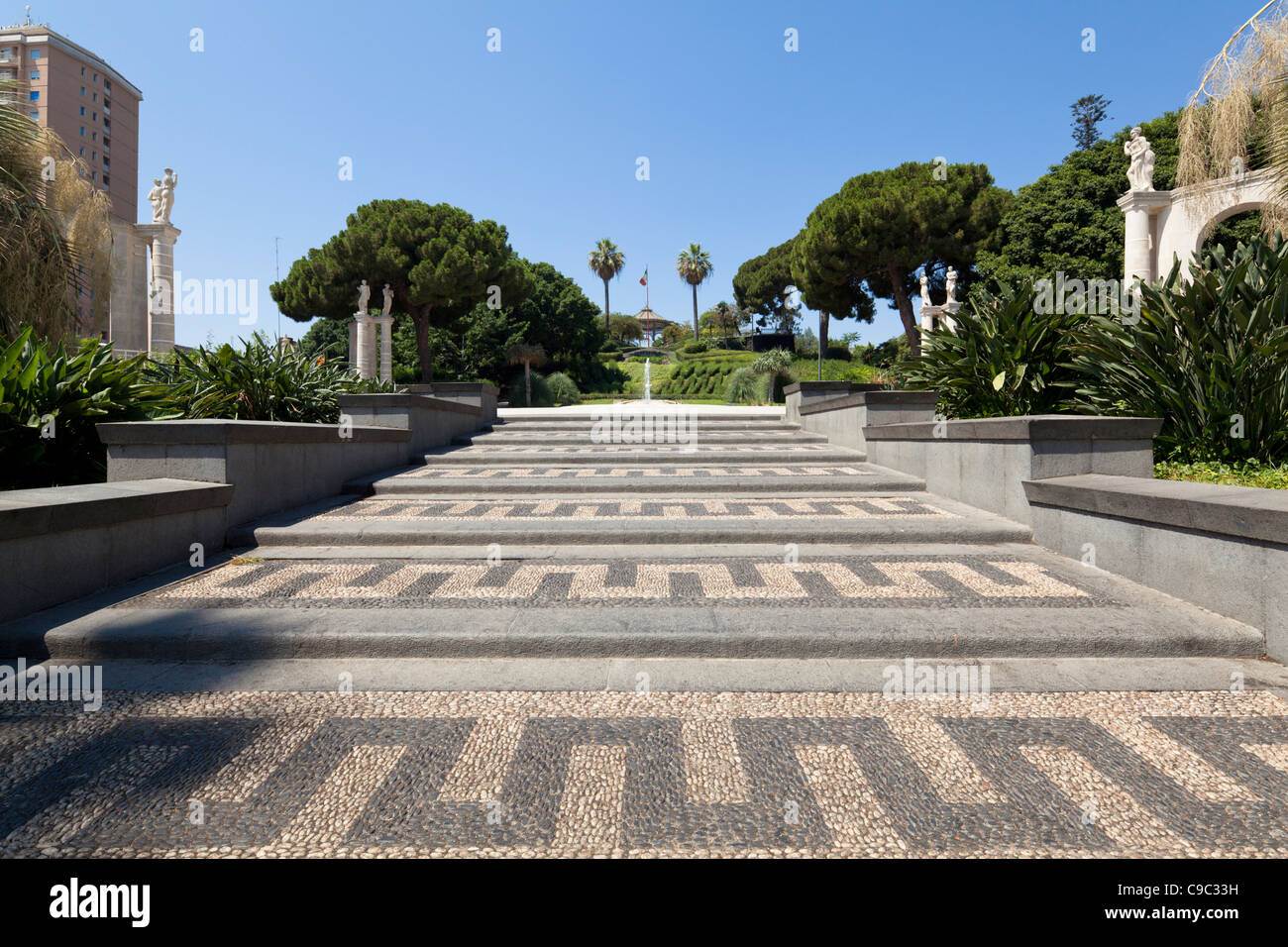 Villa bellini park in catania hi-res stock photography and images - Alamy