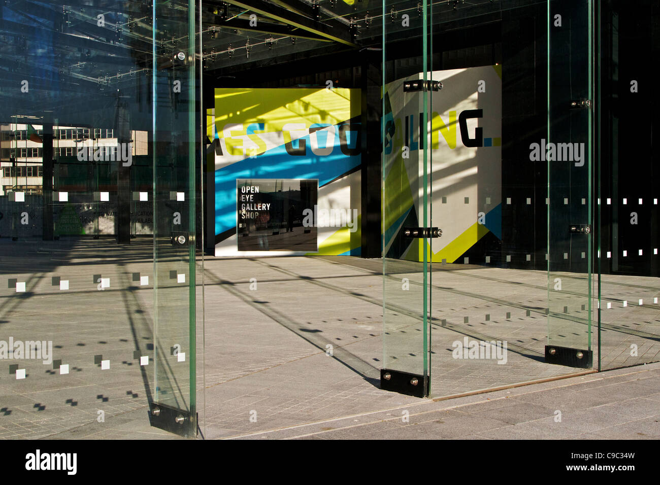 Exterior of OPEN EYE GALLERY. Photographic gallery opened to public for ...