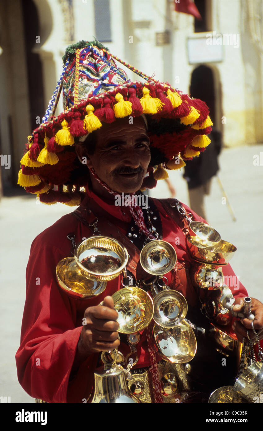 Water vendor (for tourists) in central market Stock Photo - Alamy