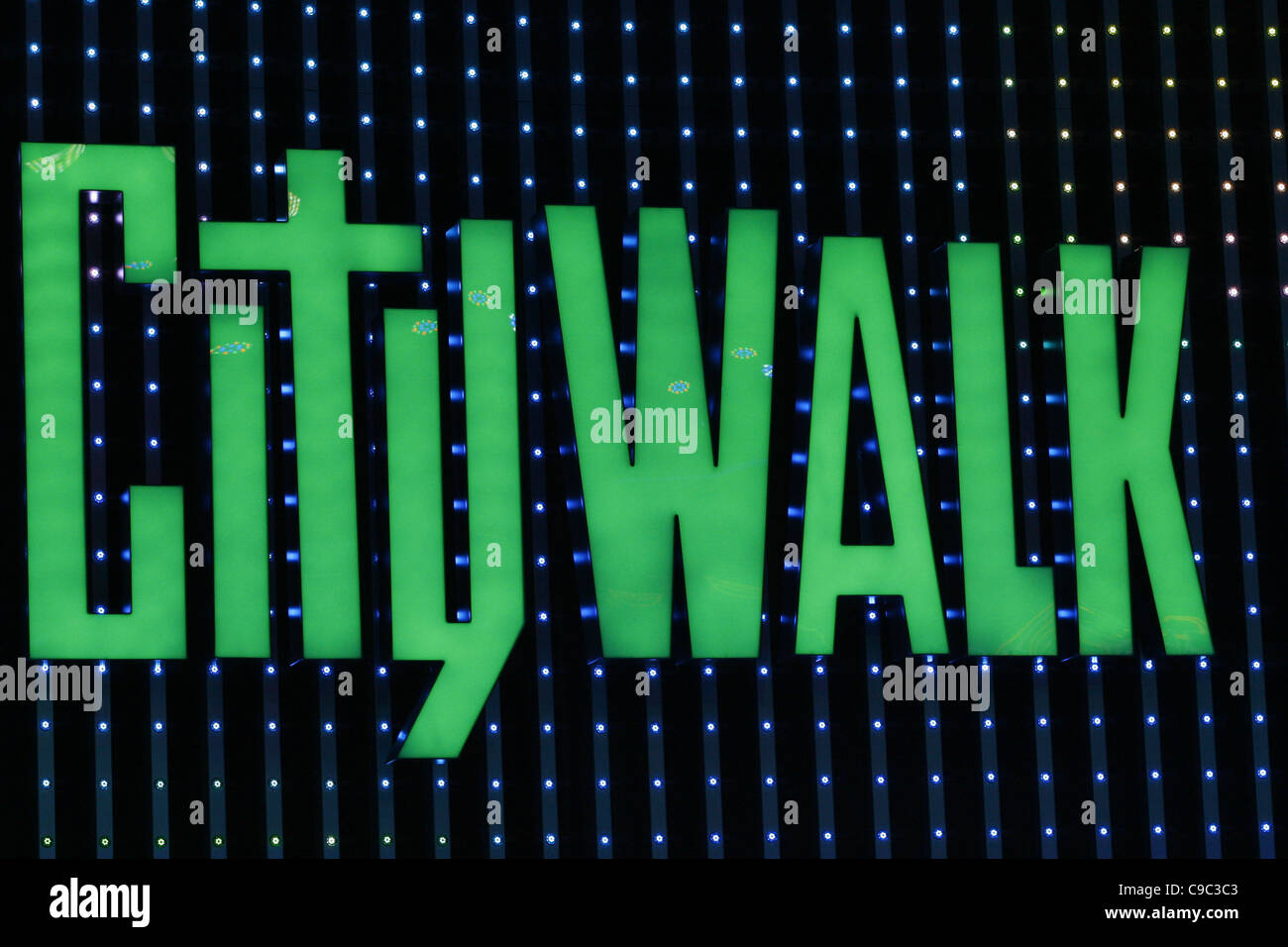 CITYWALK SIGN THE THING. WORLD PREMIERE. UNIVERSAL CITY LOS ANGELES ...