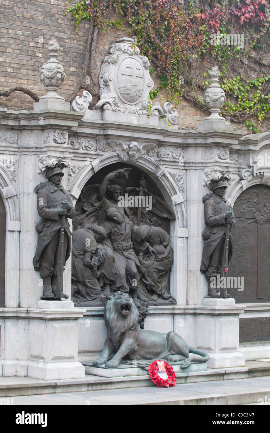 World War I monument in Ypres Stock Photo - Alamy