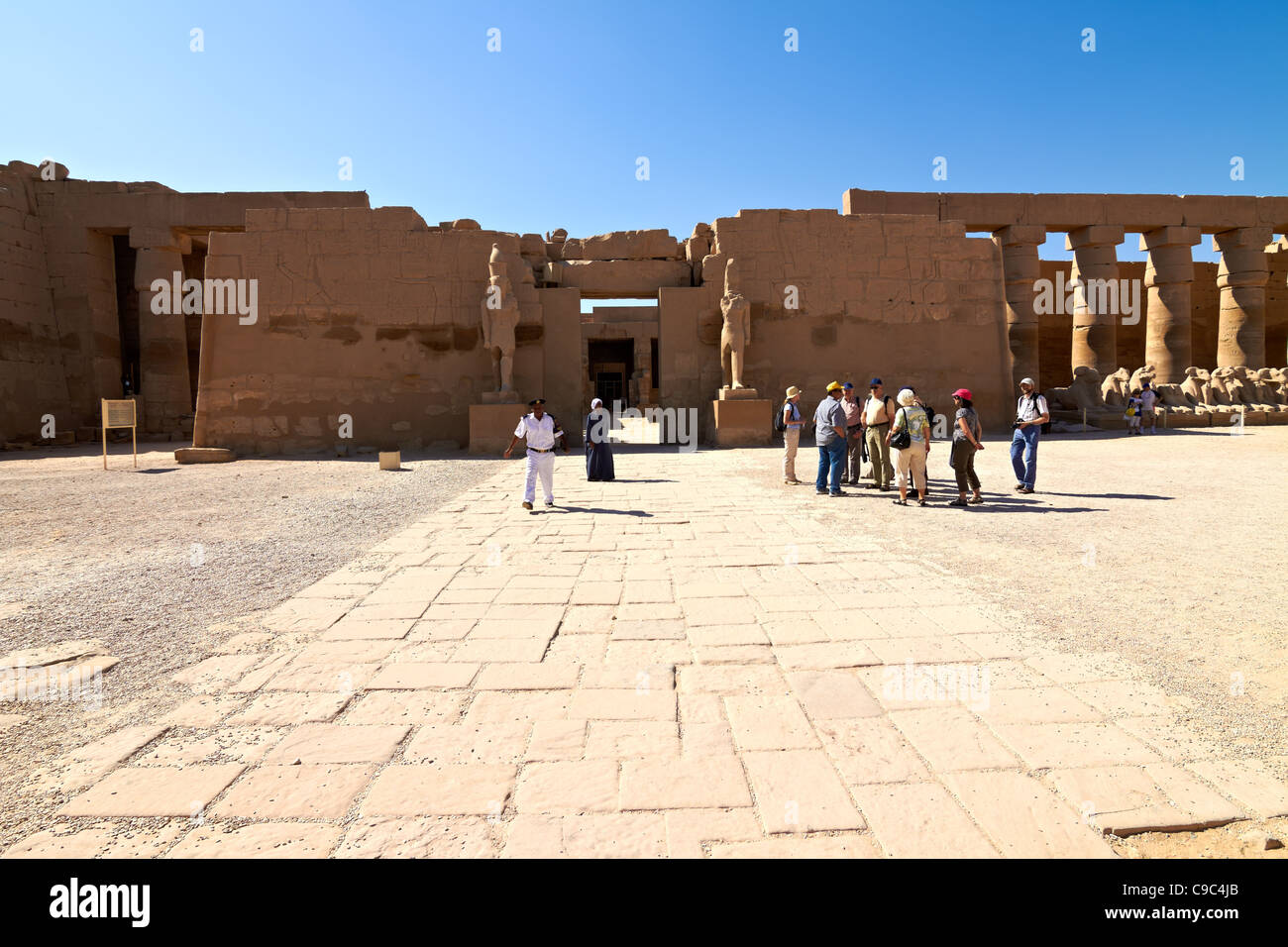 Interior of Karnak temple, Luxor, Egypt Stock Photo - Alamy