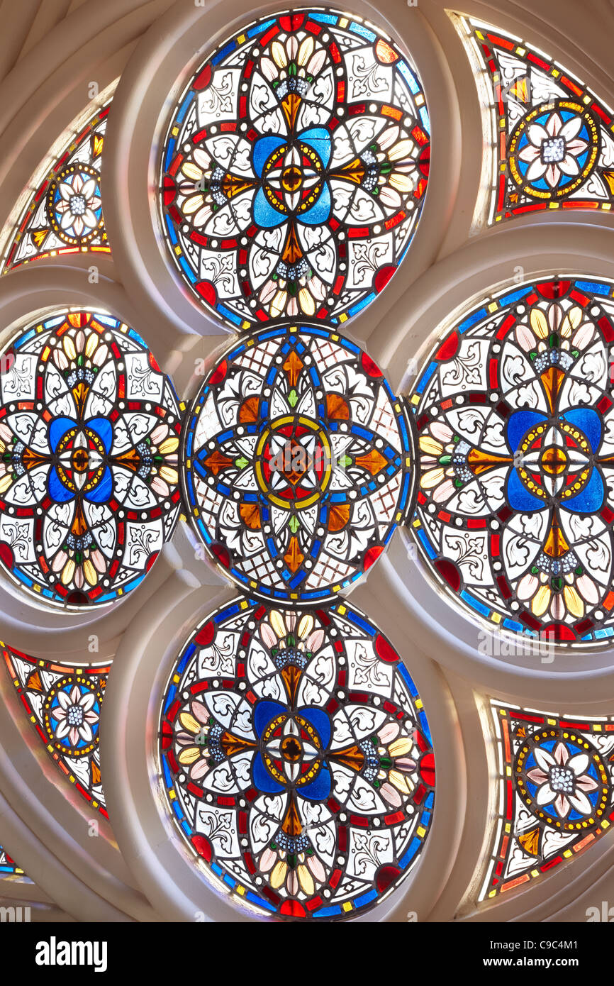 All Saints Margaret Street Church, London. Victorian Gothic style ...