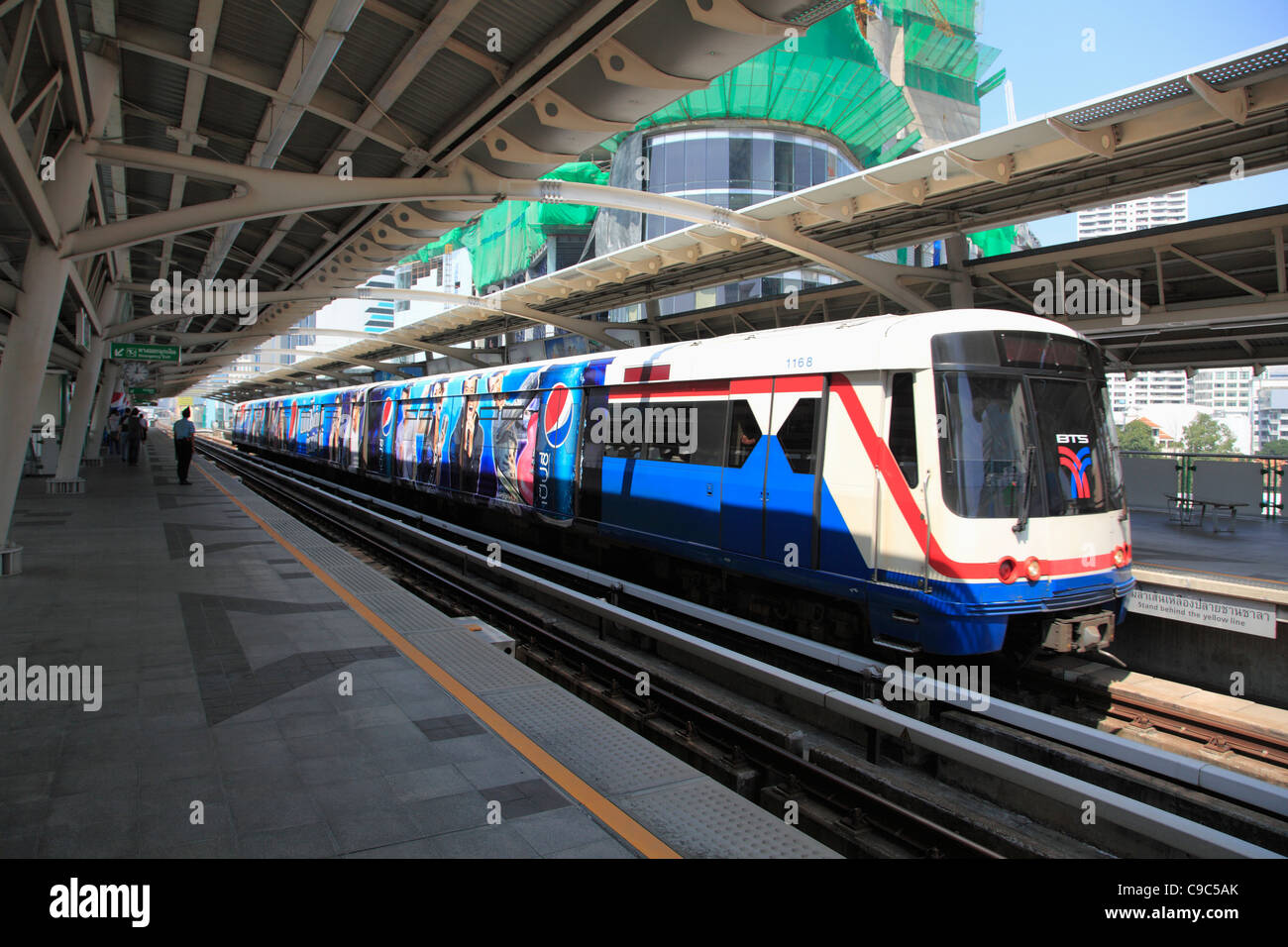 BTS Skytrain, Bangkok, Thailand, Asia Stock Photo - Alamy