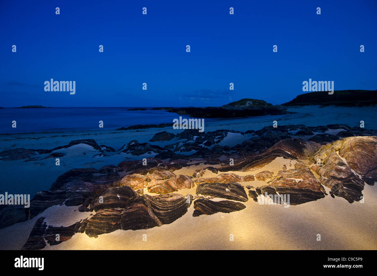 Coll scotland beach hi-res stock photography and images - Alamy