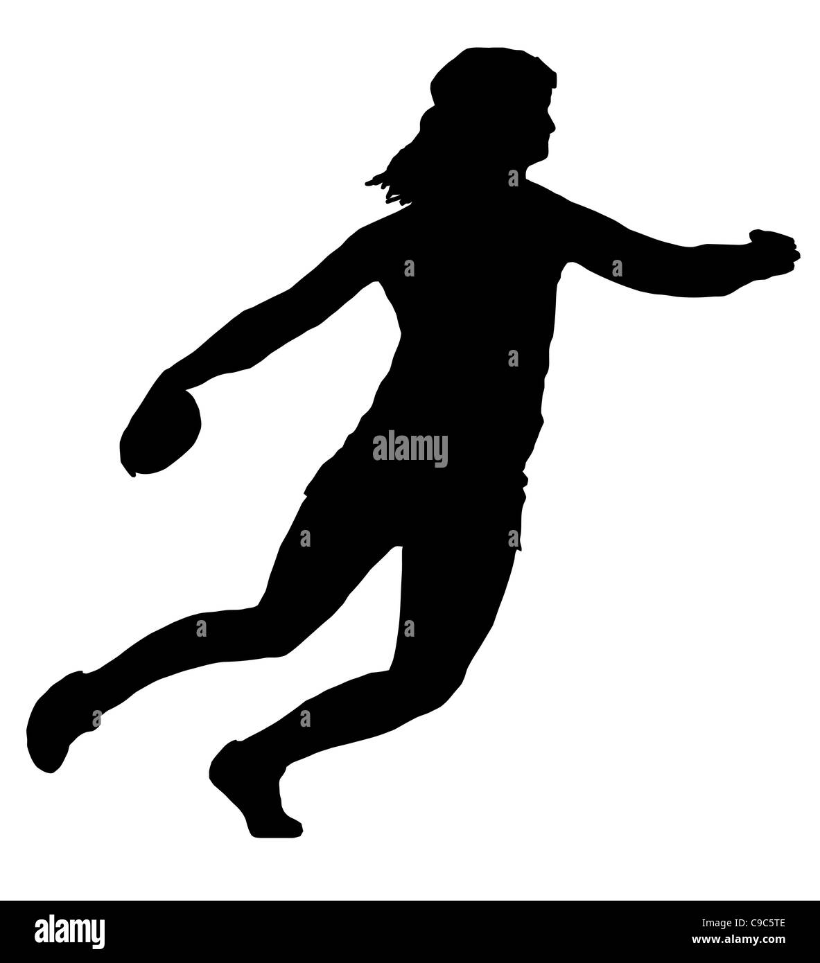 Discus thrower Black and White Stock Photos & Images - Alamy