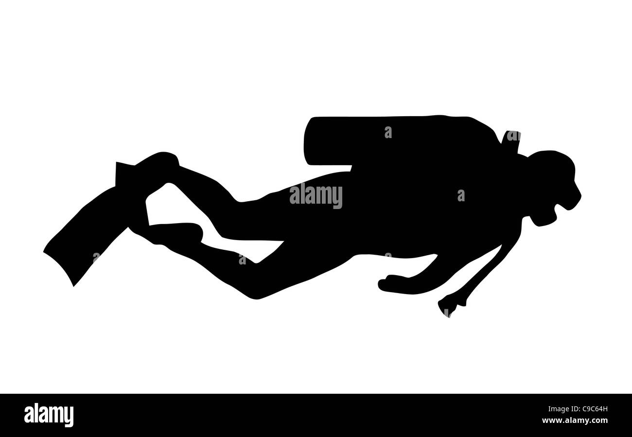 Scuba Tank Silhouette