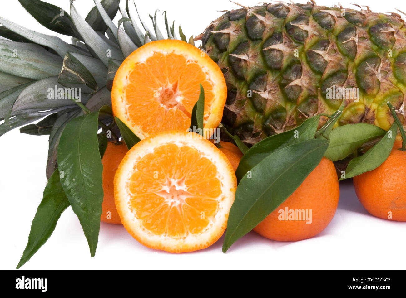 Orange and pineapple hi-res stock photography and images - Alamy