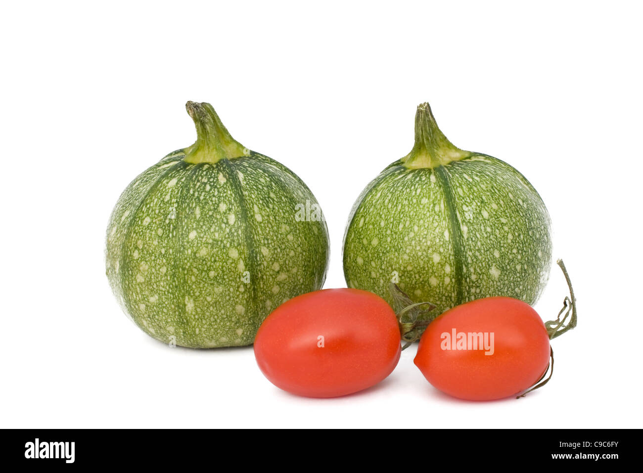 Tomatoes zucchini Cut Out Stock Images & Pictures - Alamy